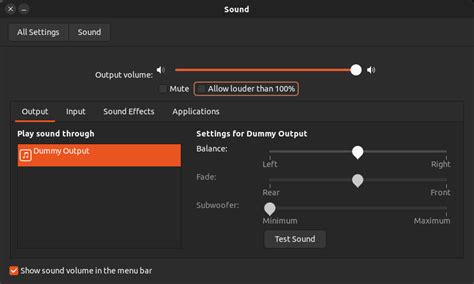 Problem With Sound In Ubuntu