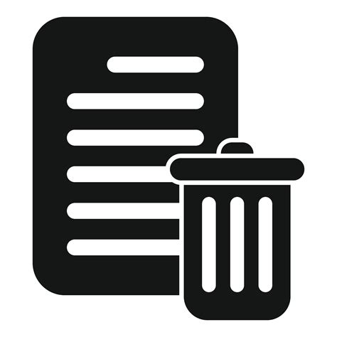 Garbage Data Bin Icon Simple Vector Input Server 36587390 Vector Art
