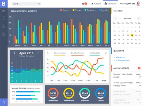 Learning Management System LMS UI UX Behance