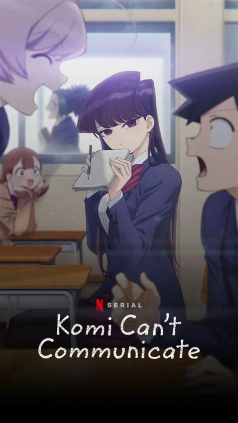 Komi Can T Communicate Official Poster Netflix Trailer Animes Dublados Educa O Fisica