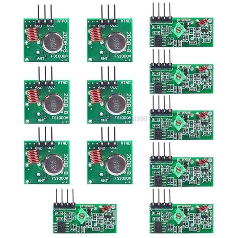 1pcs Lot Xy Mk 5v Xy Fst 315mhz Rf Transmitter And Receiver Module Link Kit For