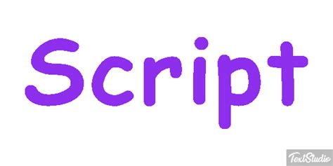 Script Word Animated  Logo Designs