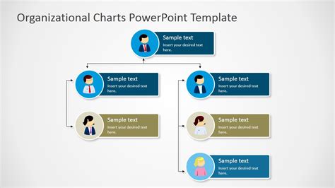 Organizational Charts PowerPoint Template SlideModel
