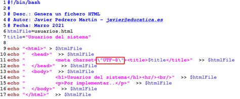 Bash Shell Scripts Ejercicios Resueltos Educatica