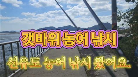 찬 바람이 부는 늦가을 농어 낚시 Youtube