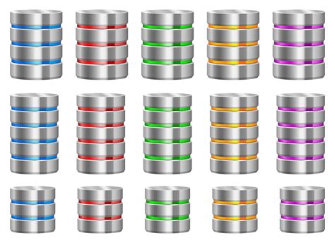 Data Server Vector Design Illustration Set Isolated On Background Vector Art At Vecteezy