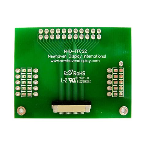 22 Pin 0 5mm Pitch Ffc Connector Breakout Board
