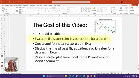 How To Create And Format Scatterplot Graphs In Excel Youtube