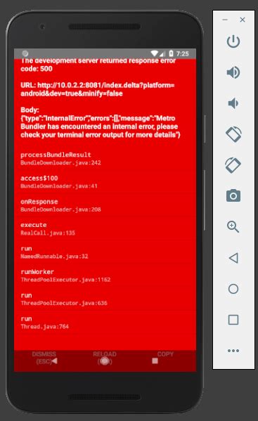 Android Emulator Install Debug React Native App Stack Overflow