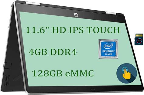 Hp Pavilion X Pentium N Uhd Graphics Hd X Ips Gb