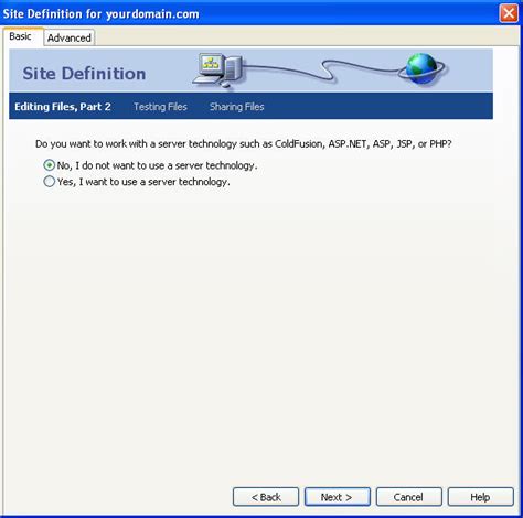 How Do I Configure Dreamweaver For Publishing To My Site Applied Innovations Public Knowledgebase