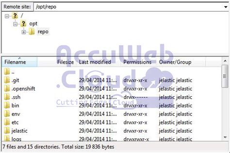 SFTP And FISH Protocol Overview AccuWeb Cloud Guide