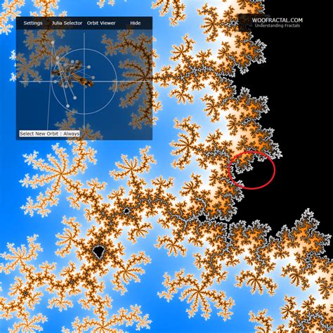 Mandelbrot Orbits Woofractal Com