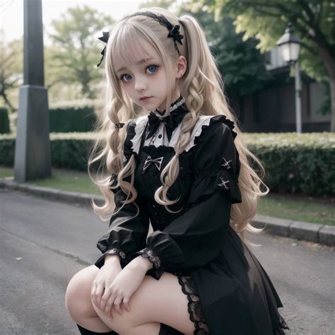 Stablediffusion Ai Art Gothic Lolita By Loli Montgomery On Deviantart