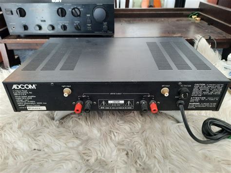 Adcom Power Amp Audio Soundbars Speakers And Amplifiers On Carousell