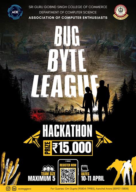 👋 Hey There 🤖💻 📣 Ace Association Of Computer Enthusiasts Proudly Presents Bug Byte League 🐛