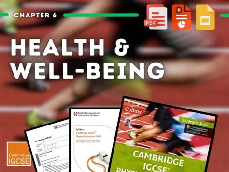 Cambridge Igcse Pe Complete Teaching Resource Chapter 6 Health And Wellbeing Teaching