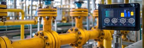 Premium Photo An Industrial IoT Setting With Sensors And Machinery Networked For Automated