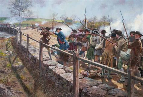 Battle Of Lexington And Concord April 19 1775 American