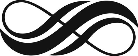 Infinity Symbol Representing Eternity And Endless Possibilities Forming A Continuous Loop Of