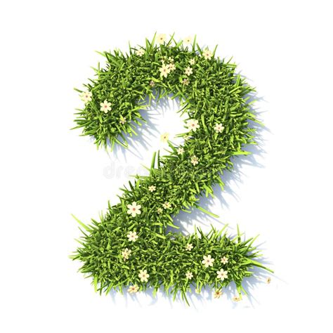 Number 2 Grass Stock Illustrations 125 Number 2 Grass Stock