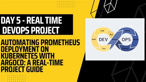 Day 5 Automating Prometheus Deployment On Kubernetes With Argocd A Real Time Project Guide
