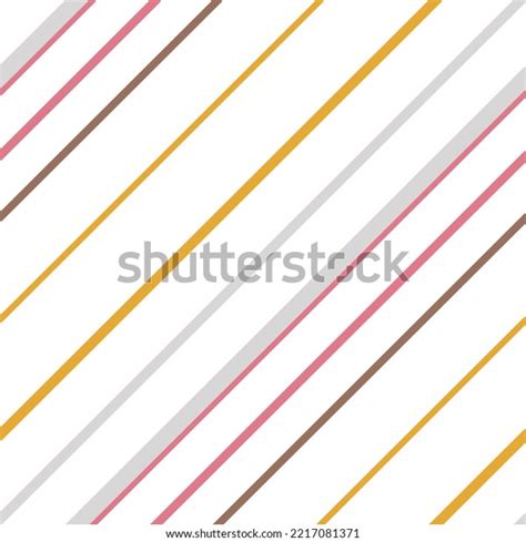 Diagonal Lines Seamless Pattern Stripe Style Stock Vector Royalty Free 2217081371 Shutterstock