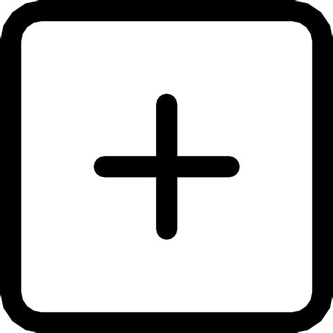 Plus Square Vector SVG Icon SVG Repo