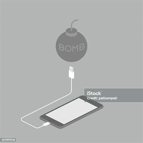 스마트폰 블랙 컬러 아이소메트릭 플랫 디자인 및 Usb 케이블 동기화 Usb 케이블에 대한 스톡 벡터 아트 및 기타 이미지 Usb 케이블 개인 장식품 다운로드