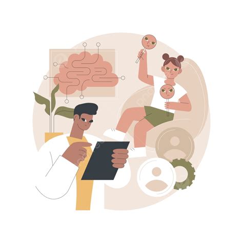 사회 정서적 발달 추상적 인 개념 벡터 일러스트 레이션 훈련 이야기 어린이 Png 일러스트 및 벡터 에 대한 무료