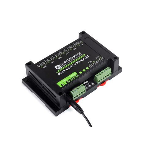 industrial modbus rtu 8 ch relay module b with rs485 interface multi