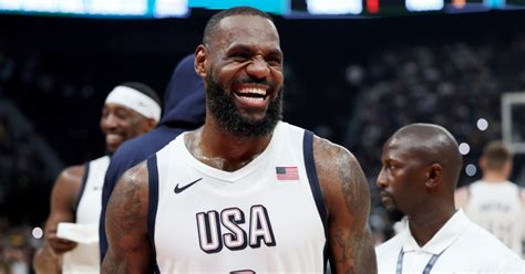 킹 르브론 제임스센강 퍼레이드 개막식 미국 선수단 기수 선정