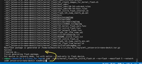 3531 How To Massflash Into Orin Nano Jetson Orin Nano Nvidia Developer Forums