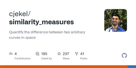 Github Cjekelsimilaritymeasures Quantify The Difference Between