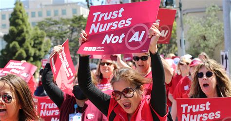 Nurses March Nationwide In Support Of Safe Staffing Patient
