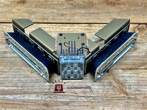 Code 3 Rx2700 Corner Prizm Led Module 12 Diodes Blue With Led Al