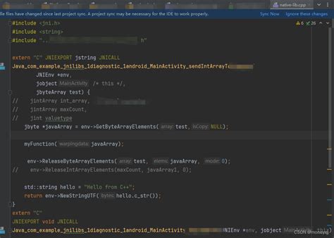 Android开发004 Jni调库demo总集（java层调用底层cc其他语言库）【实践】is Not An Abi So Csdn博客