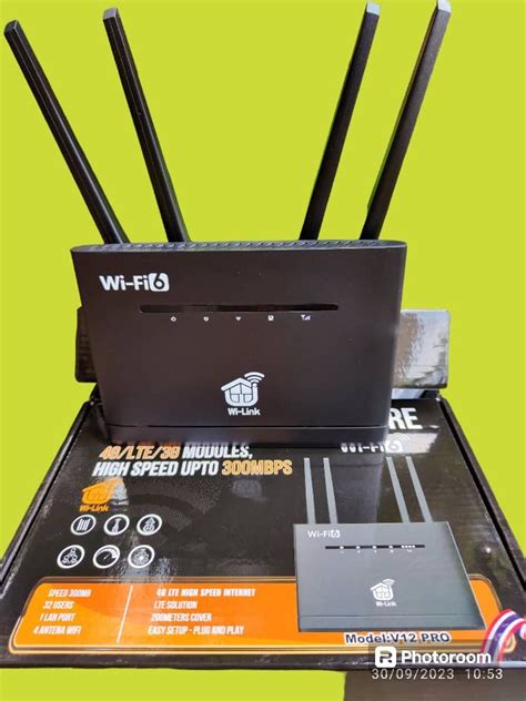 Wifi 6 Simcard Modem Router Bypass Hotspot Unlimited LTE CPE Huawei Computers Tech Parts