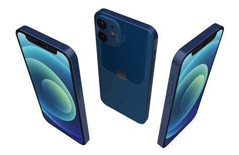 Apple Iphone 12 Mini All Colors 3d Model By Reverart