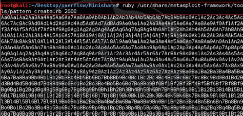 Minishare 141 Bufferoverflow