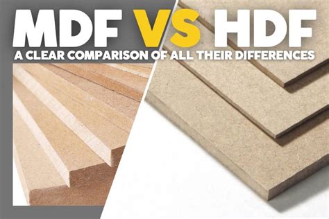 MDF Vs HDF A Clear Comparison Of All Their Differences