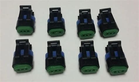 Aem Msd Fueltech Inductive High Output Coil Connector Plug 3 Pins