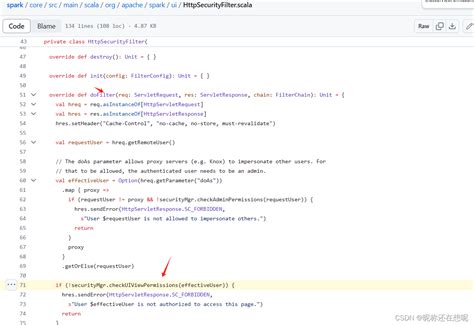 Cve 2022 33891 Apache Spark Shell 命令注入漏洞分析 Csdn博客