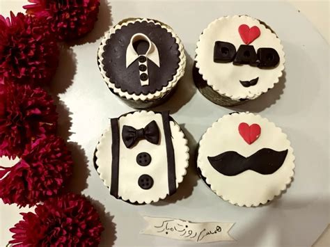 این کاپ کیک های روز پدر هوش از سرتون میبره