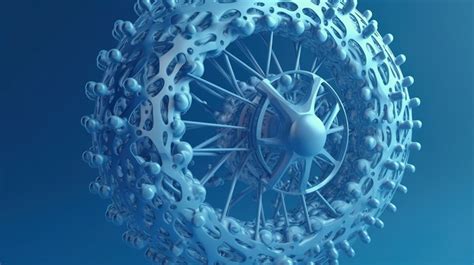 D Rotate Graphic Showing A Wheel Rotating Over Blue Background