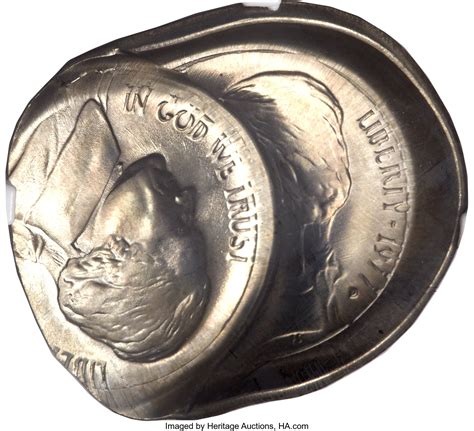 1977 D 5c Jefferson Nickel Multiple Struck Ms68 Ngc Errors Lot 4833 Heritage Auctions