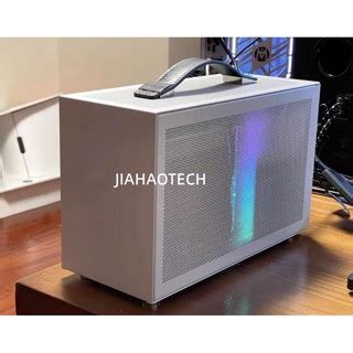 8 1L Portable S300 MINI ITX Case Gaming Desktop Computer HTPC MESH Support SFX PSU 305mm GPU