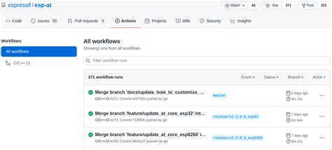 How To Download The Latest Temporary Version Of At Firmware From Github Esp32 — Esp At User