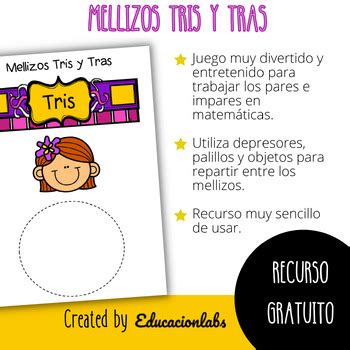Odd And Even Twins In Spanish For ABN Method By EducacionLabs TPT
