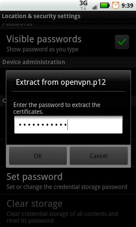 How To Configure OpenVPN Android Mobile Virtualization Howto